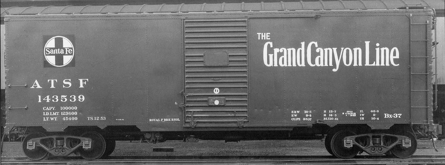 Santa Fe BX-37, 43 Box Car