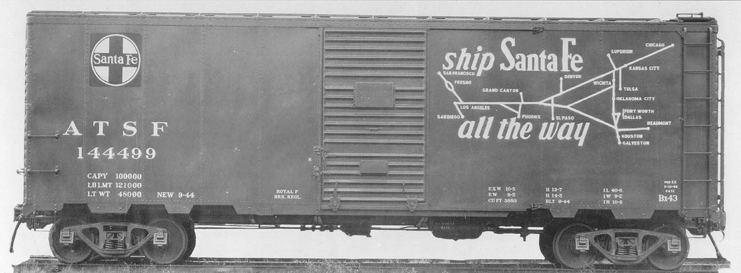 Santa Fe BX-37, 43 Box Car